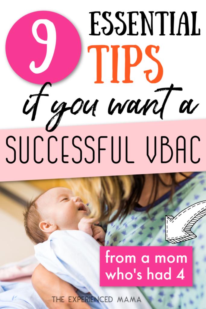 9 Tips for a Successful VBAC (from a mom who's had four) - Growing ...