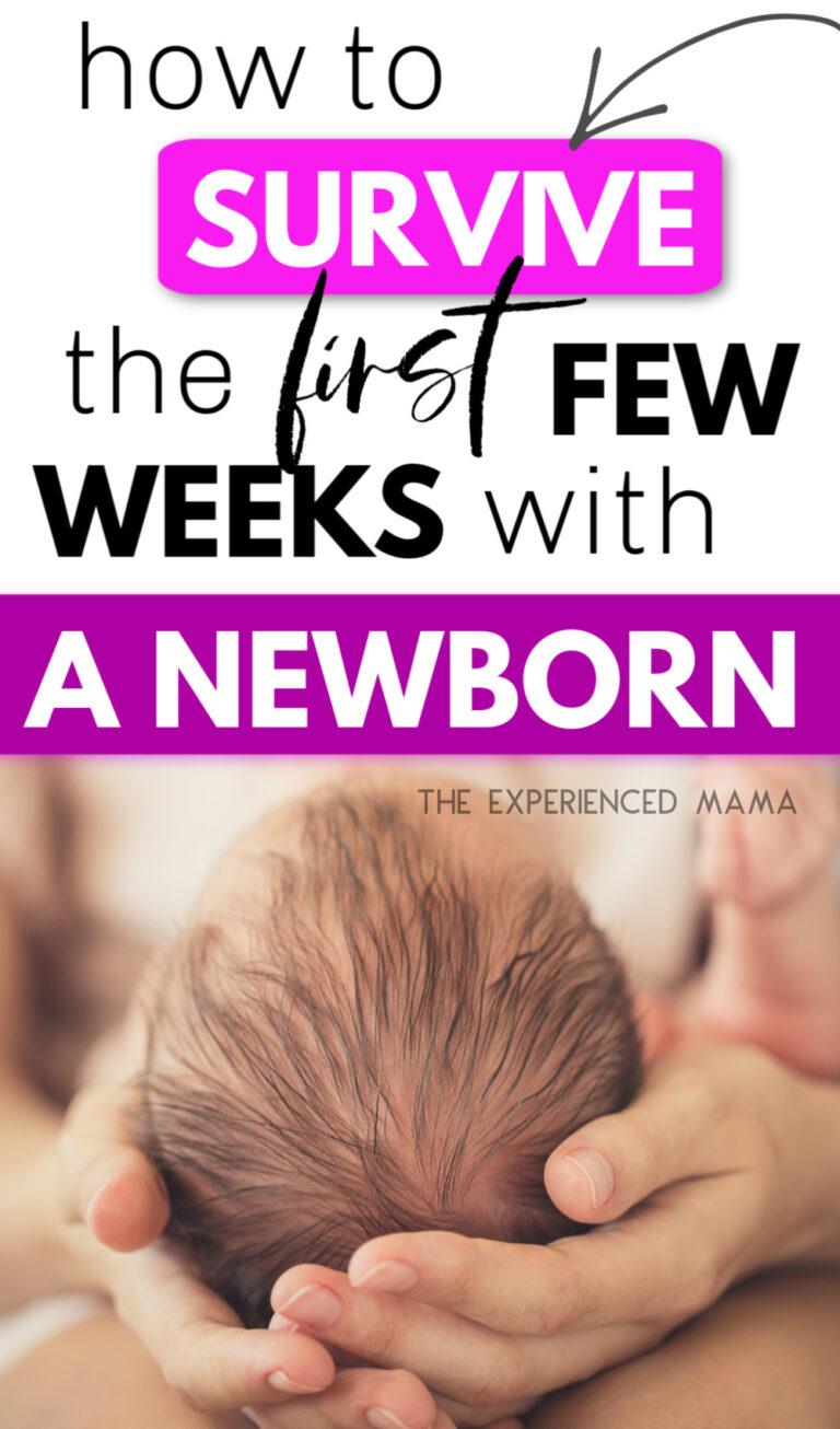 How to Survive Your First Few Weeks with a Newborn - Growing Serendipity