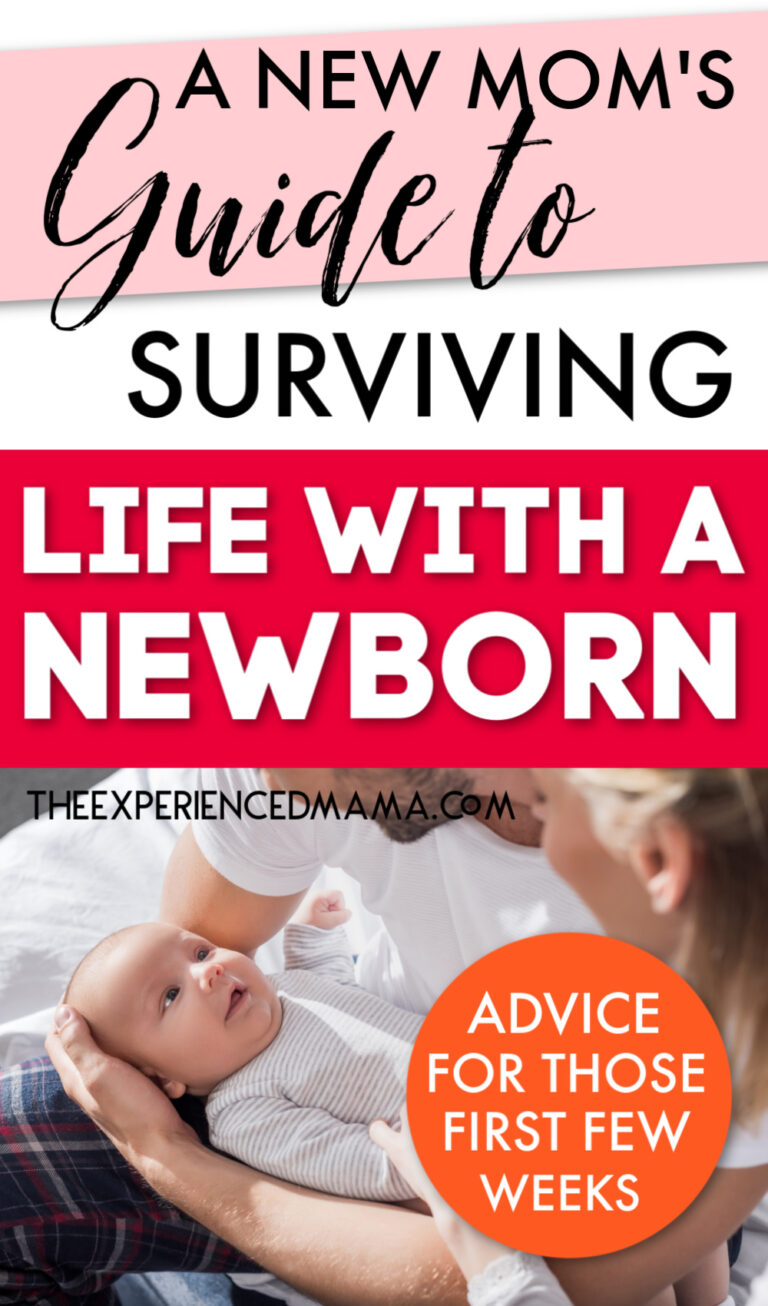 How to Survive Your First Few Weeks with a Newborn - Growing Serendipity