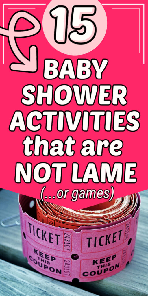 15 Baby Shower Activities That Are NOT Games - Growing Serendipity